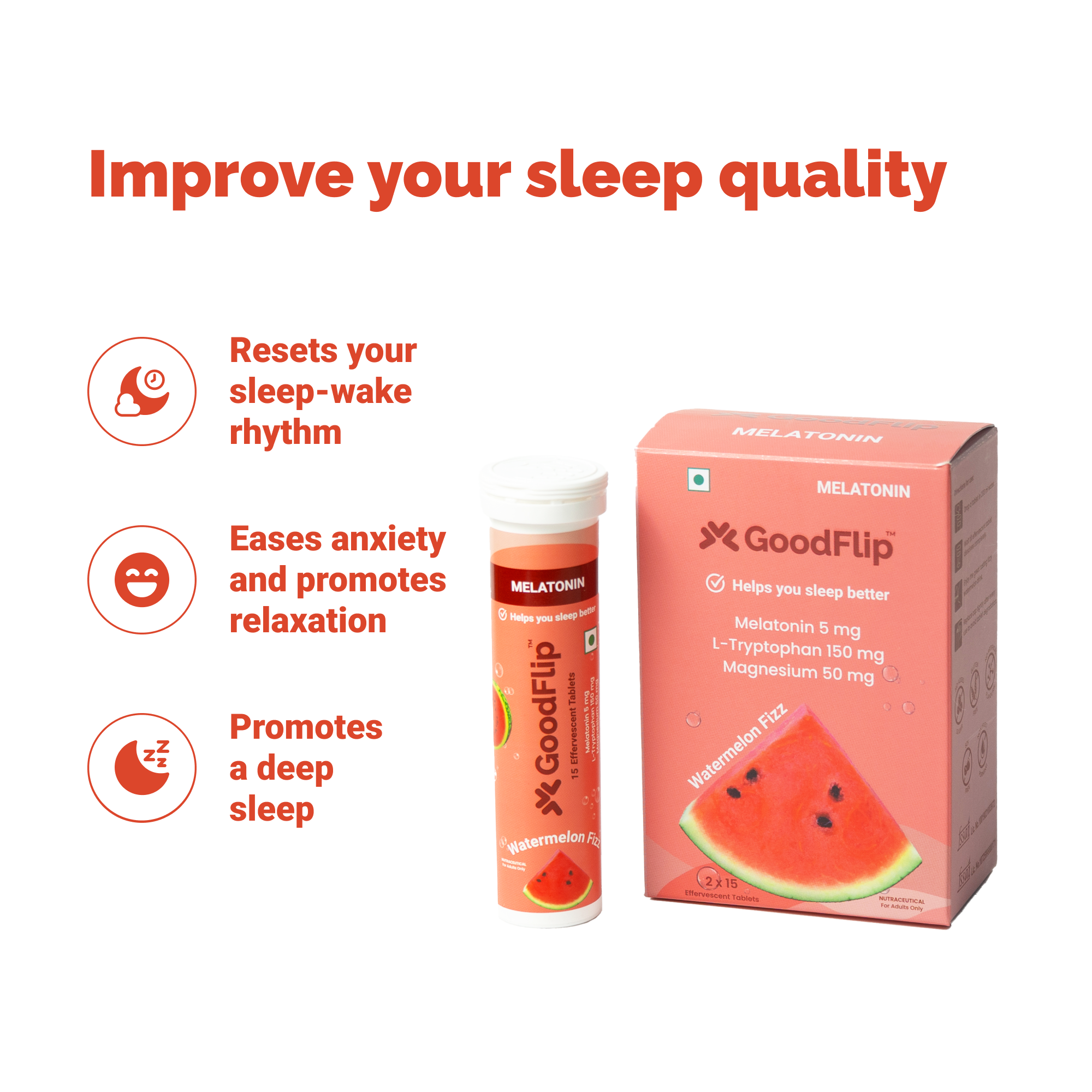 Melatonin Watermelon Fizz – GoodFlip